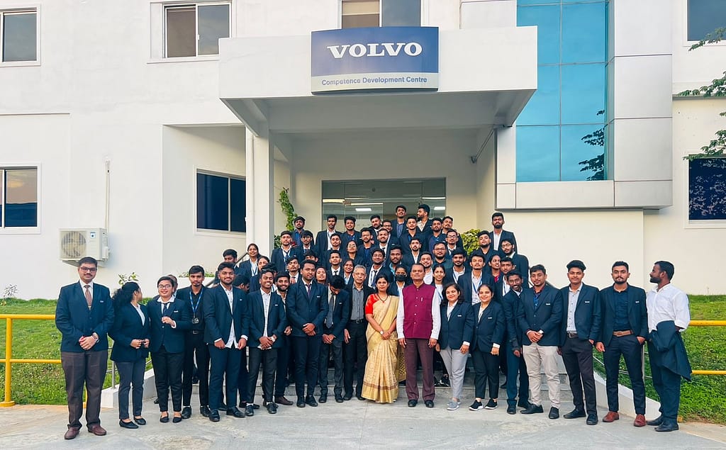 A very insightful industrial visit to VOLVO Factory @ Hoskote - Ramaiah ...